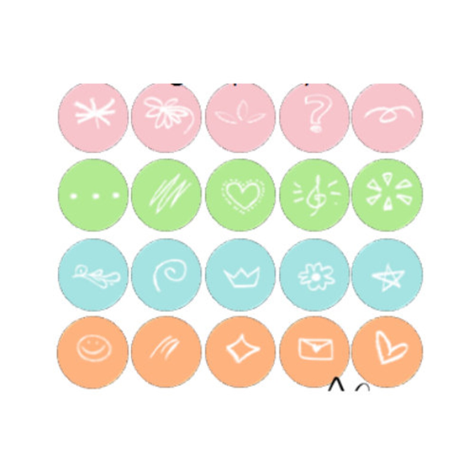 Island Popsicle Instagram Story Highlight Covers - Etsy