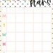 2020-2021 Teacher Planner Editable Pink and Black School - Etsy