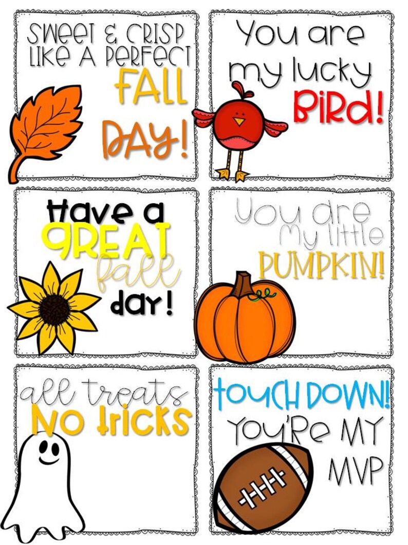 Lunch Box Love Notes - Etsy