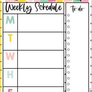 2020-2021 Teacher Planner | Editable | Pink and Black School Supplies ...