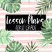 2021-2022 Tropical Teacher Planner Editable Lesson Plans - Etsy