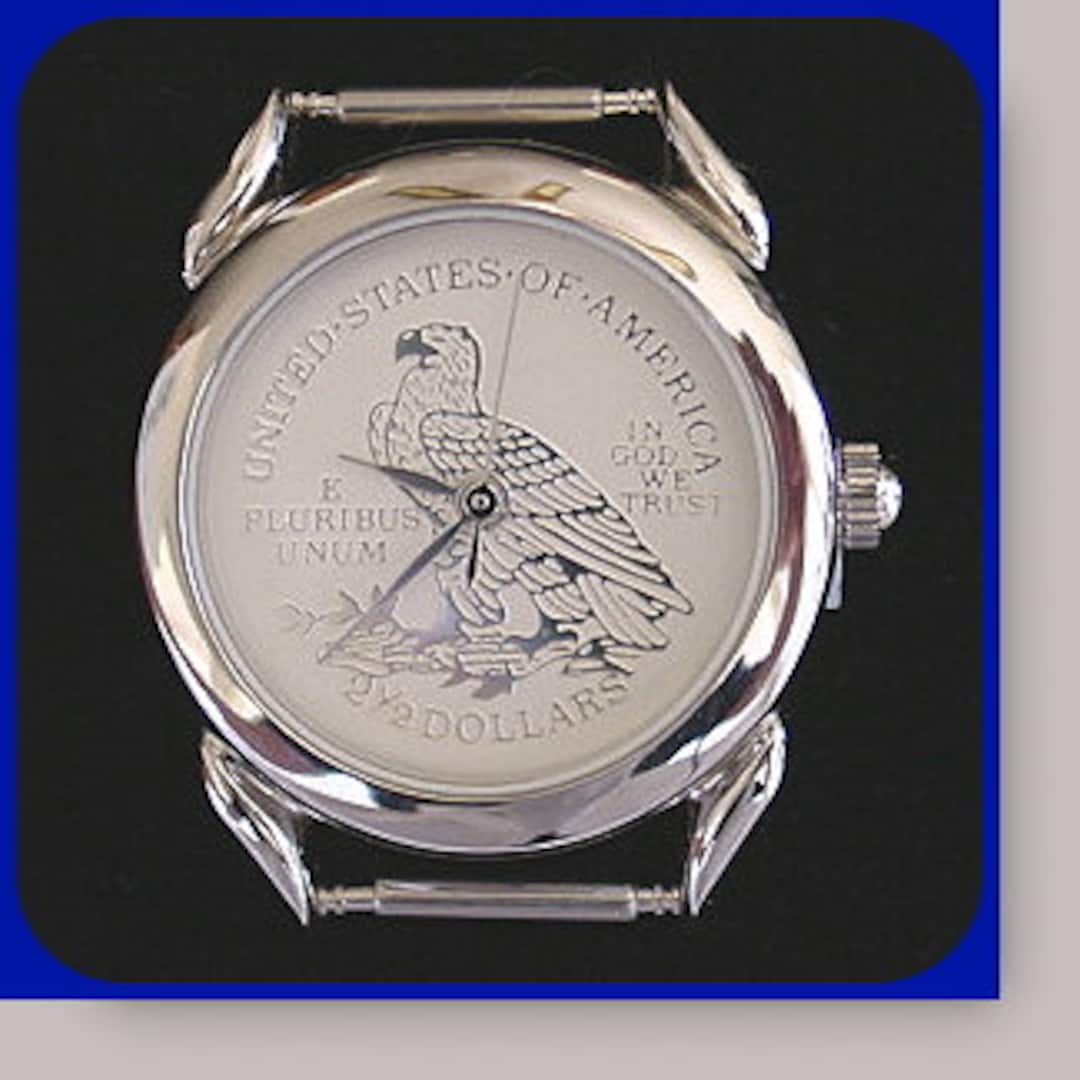 Men's 2 1/2 Dollar Eagle Watch Face - Etsy