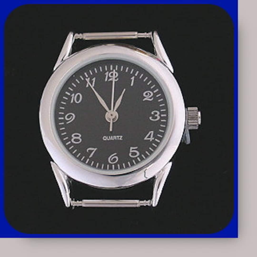 Women's Black Dial Watch Face - Etsy