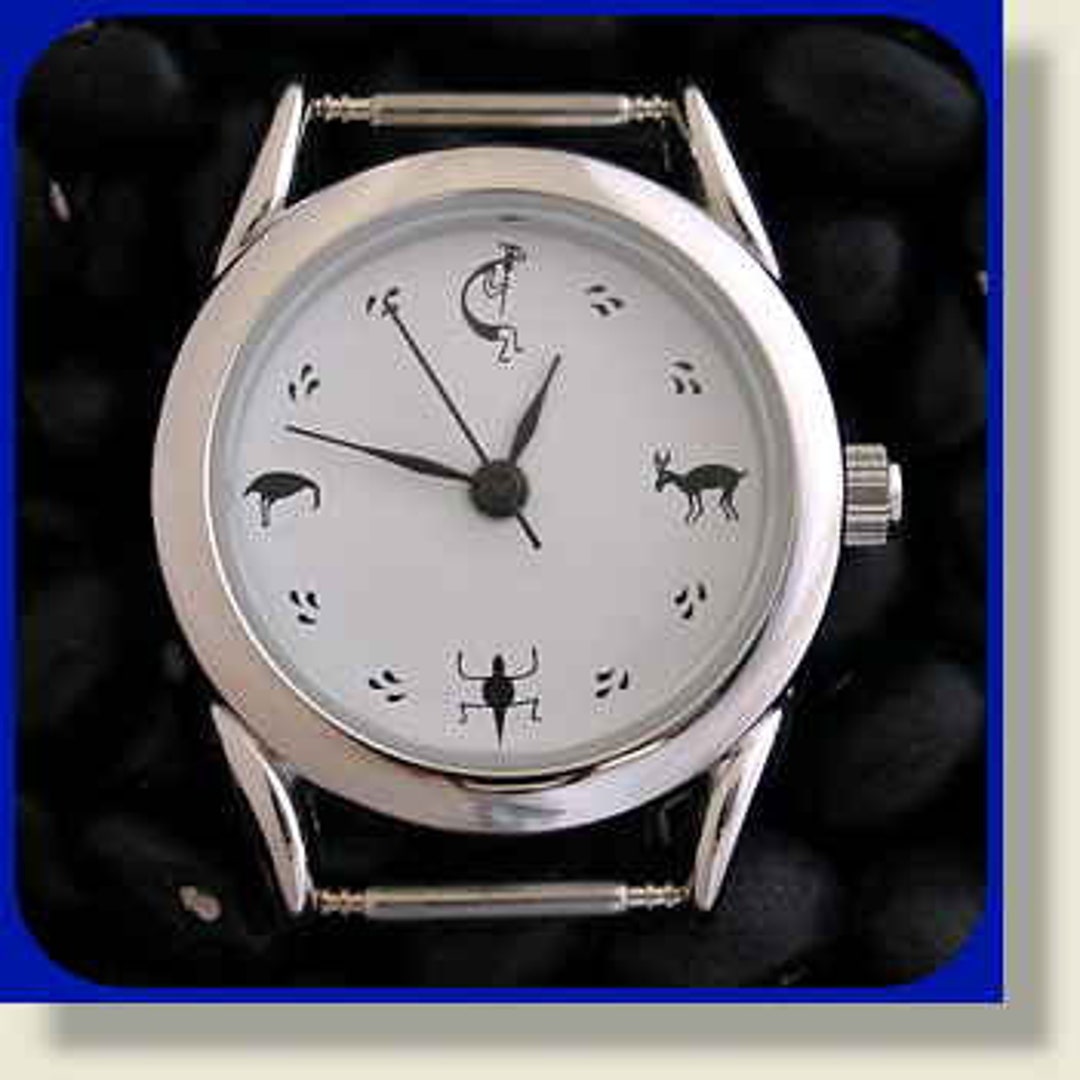 Woman's 4 Symbol Watch Face - Etsy