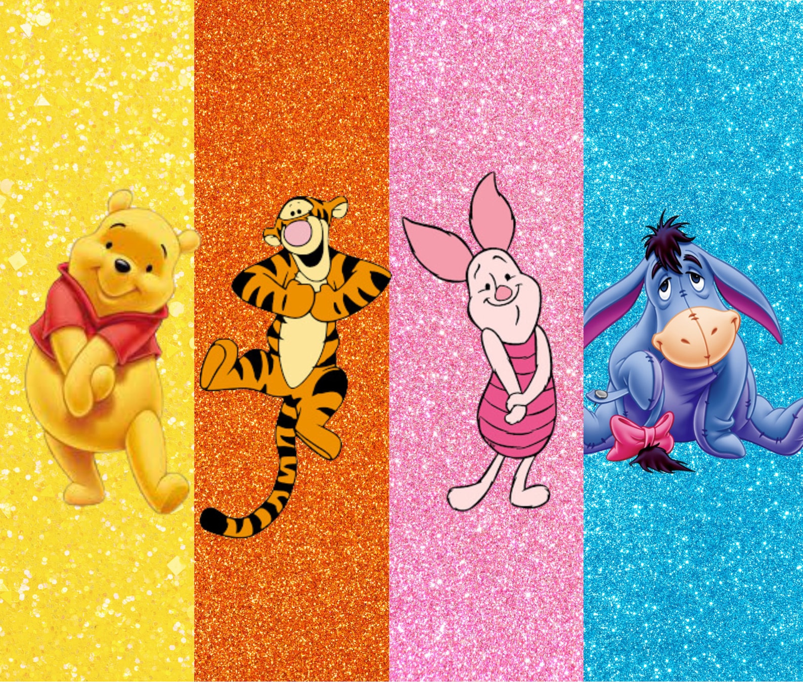 Winnie the Pooh Characters - Etsy