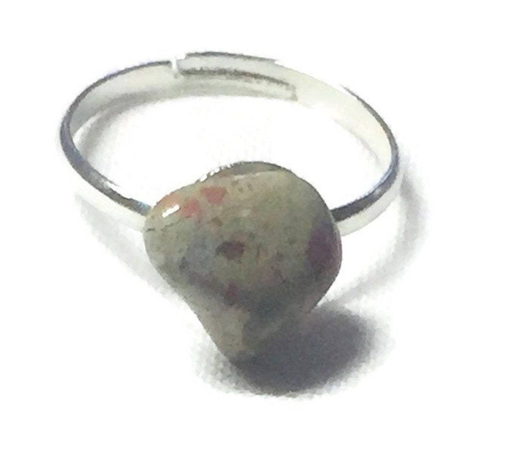 Rainforest Rhyolite Ring - Etsy