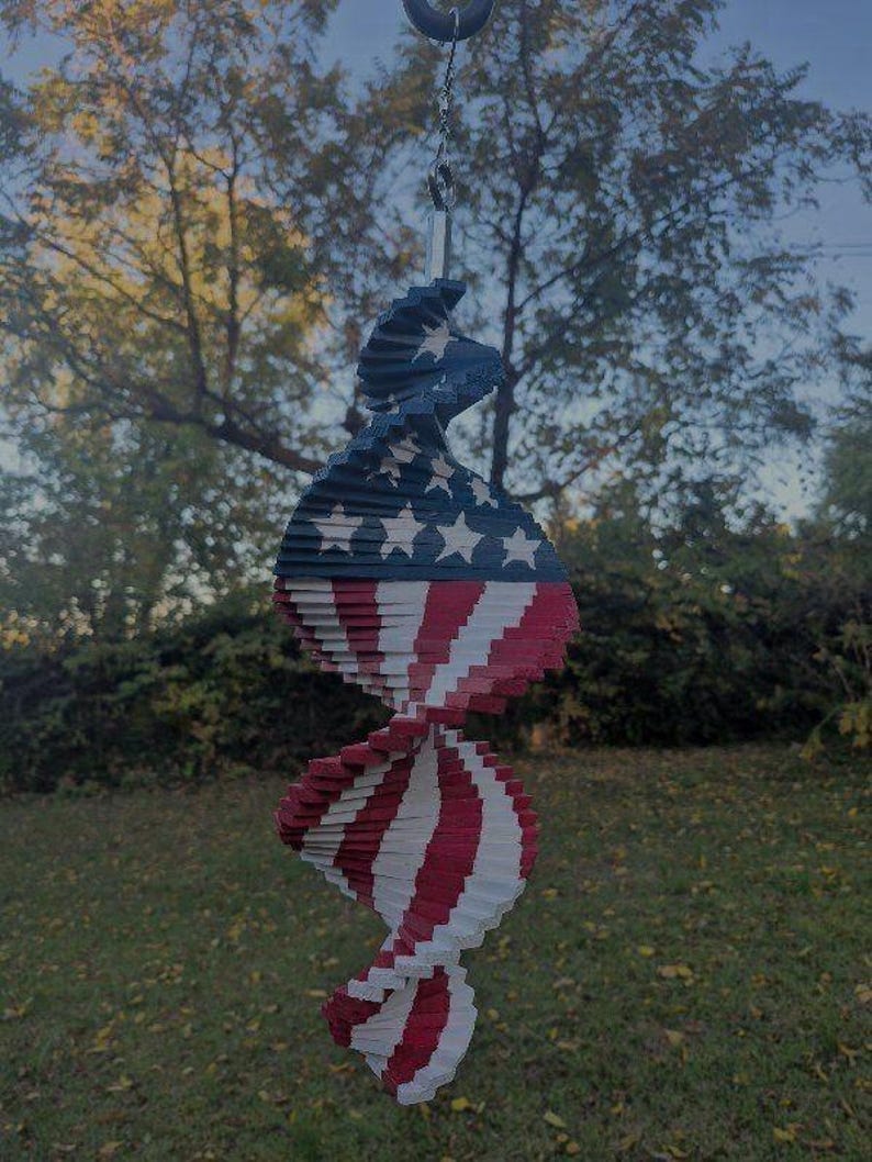 American Flag Spinner - Etsy