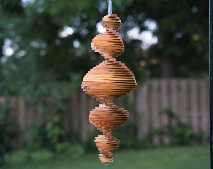 Cedar Wind Spinner - Etsy
