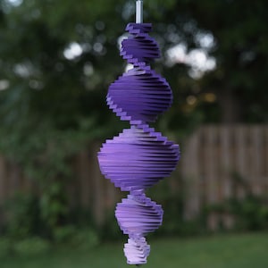 Purple Wooden Spinner - Etsy