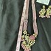 Pink Victorian Style Kundan Mala Set/kundan Pendant Set With Pink Mala ...