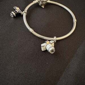 Camera Bead for Bracelet/pandora Bracelet Bead/pandora Bracelet Charm ...