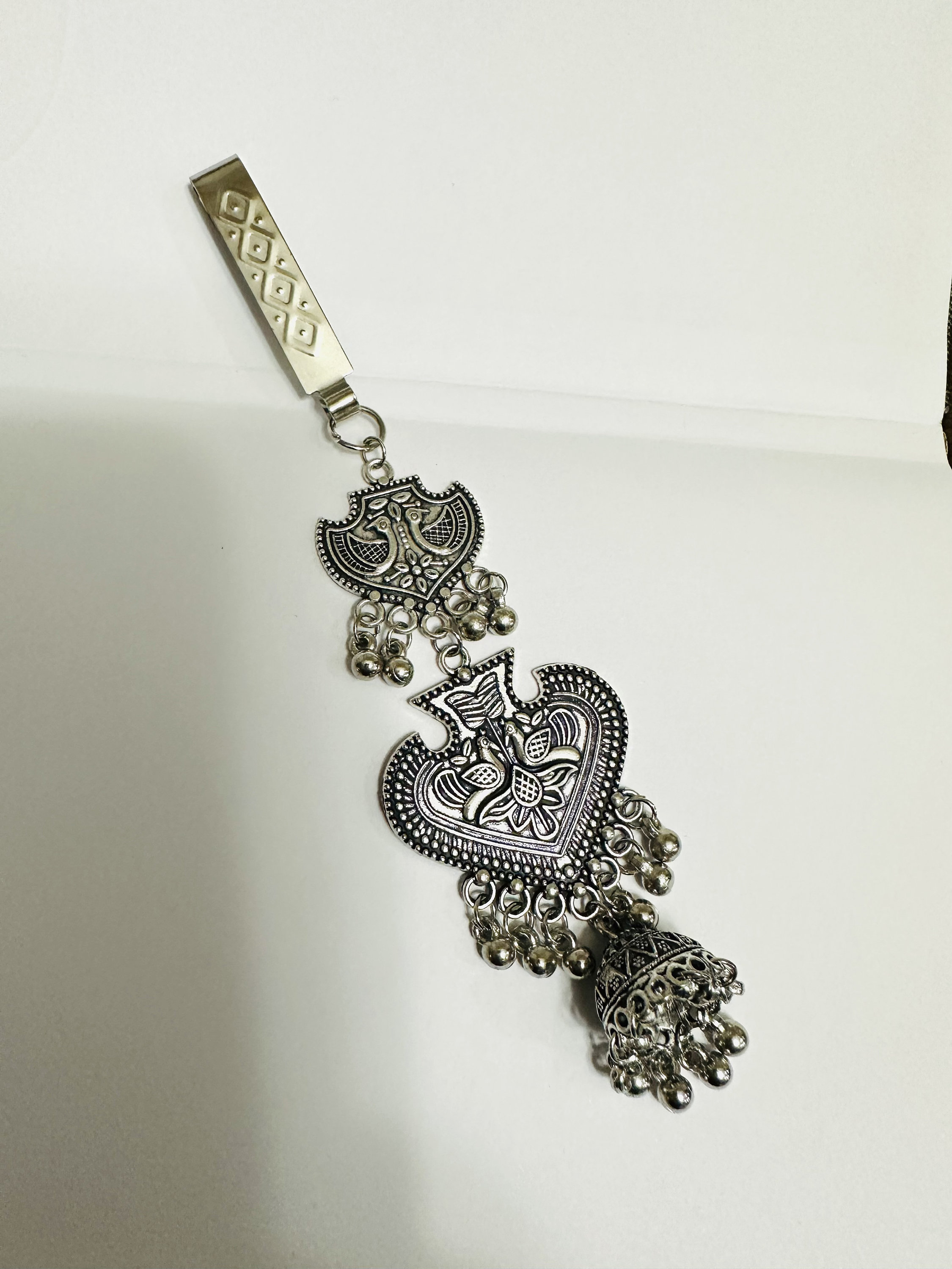 Chabi Chala /oxidised Waist Key Chain/german Silver Juda/chabi Challa ...