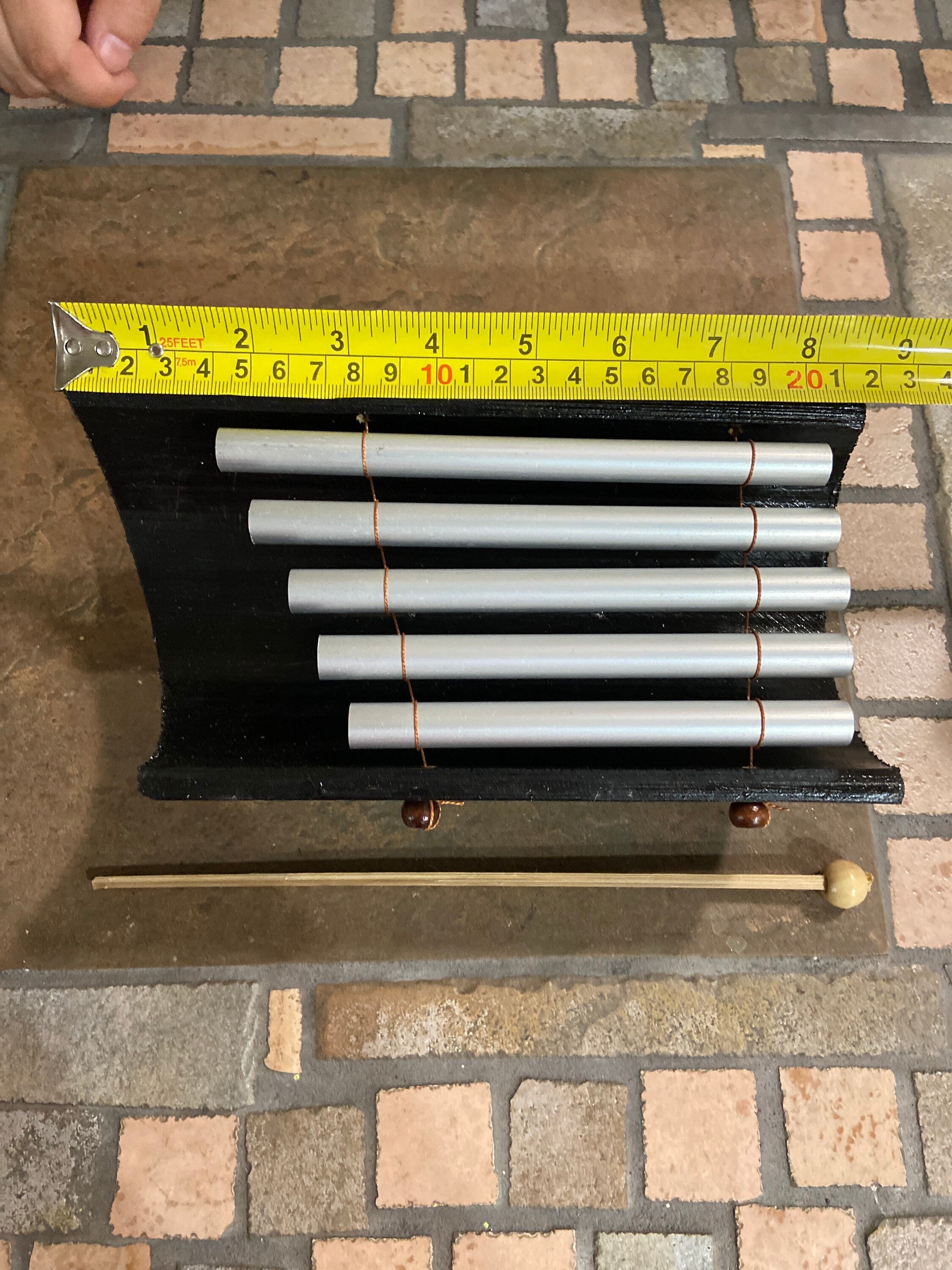 Metal Xylophone W/ Wooden Base - Etsy