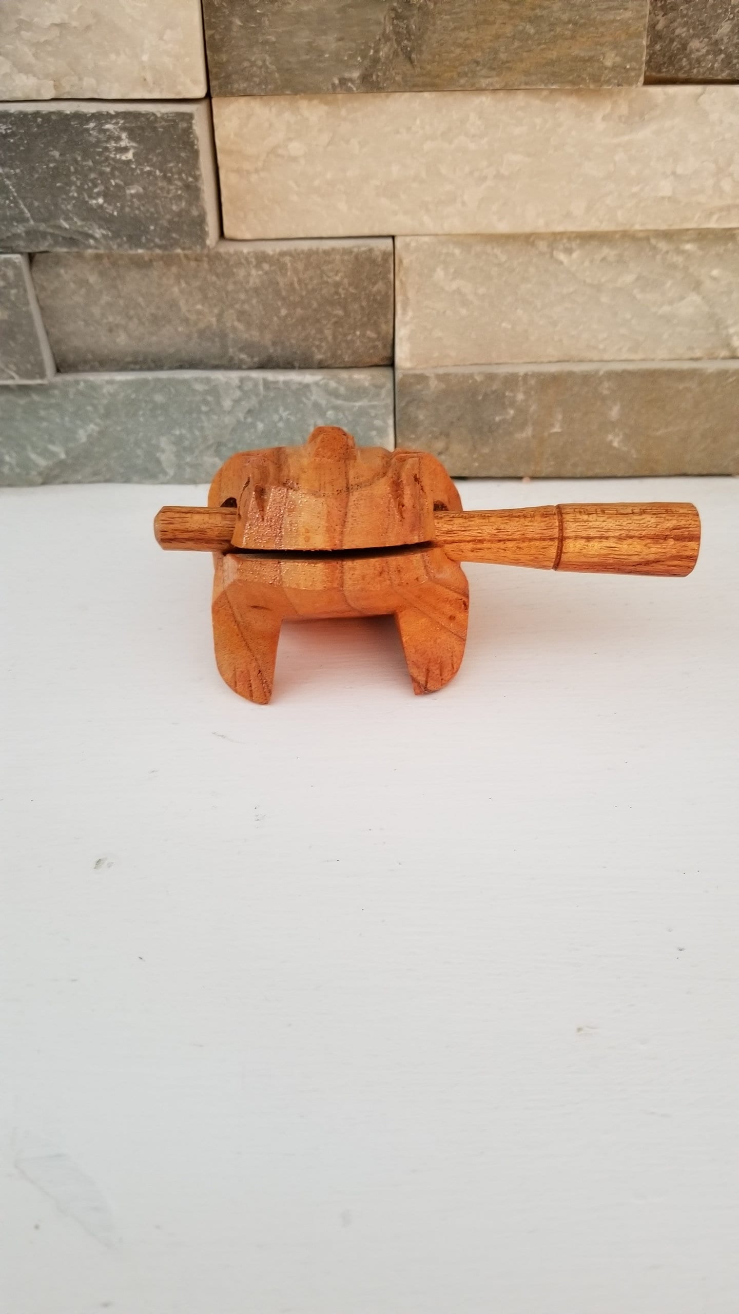 Wooden Frog Guiro Rasp Musical Instrument Tone Block Natural - Etsy