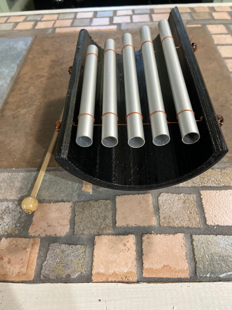 Metal Xylophone W/ Wooden Base - Etsy