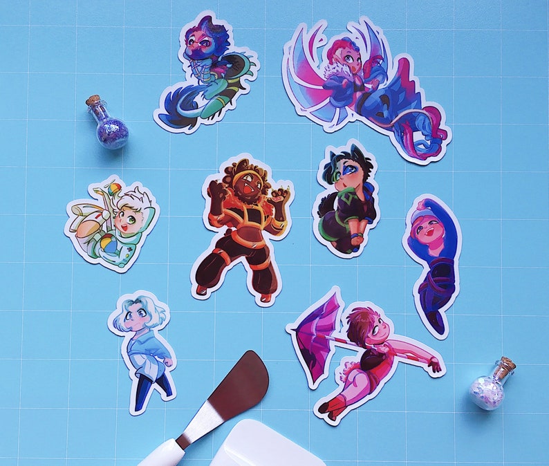 Smitty Gang Stickers! - Etsy