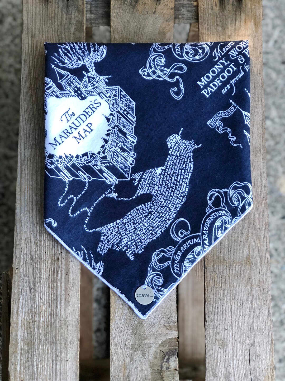 Custom Map Bandana - Etsy