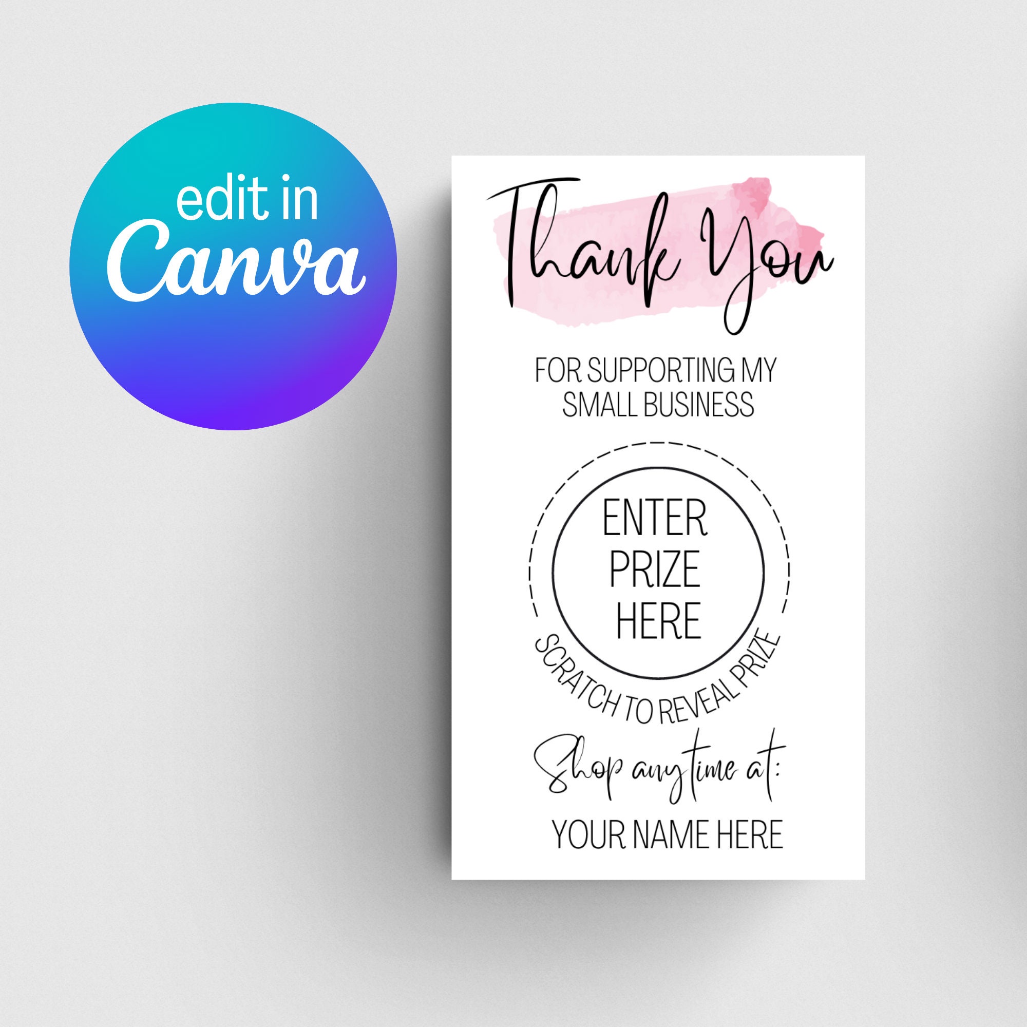 Scratch Cards | Discount Cards | Loyalty Cards | Editable Cards ...