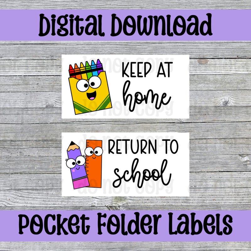 Homework Folder Cover - Etsy