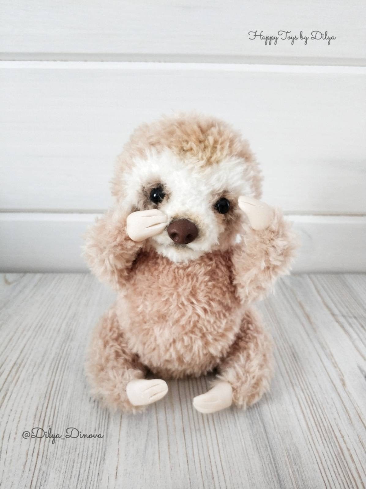 Sloth Plush Sloth Stuffed animal Sloth Plushie Sloth | Etsy