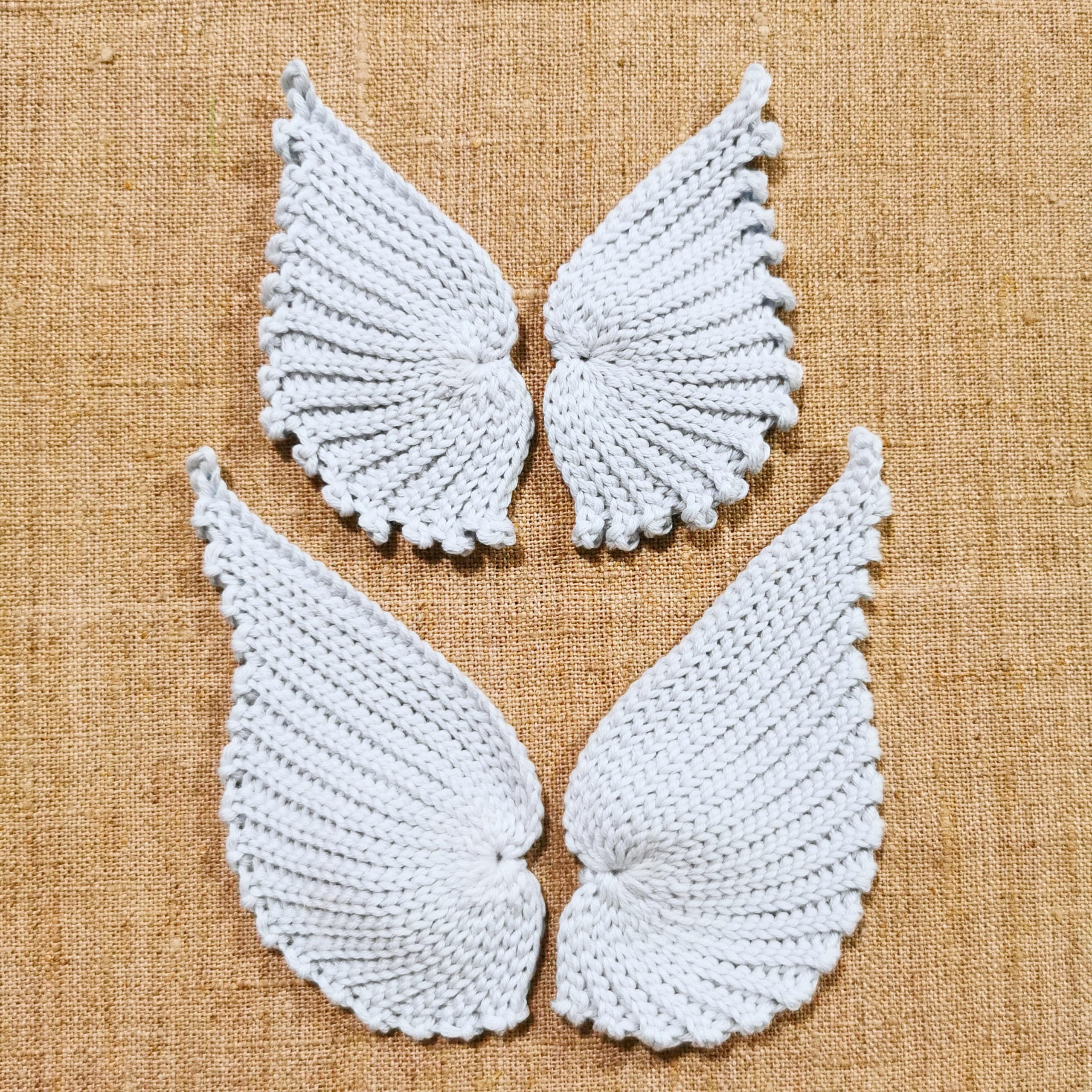 Knitting Pattern For Angel Wings