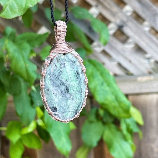 Macrame Stone - Etsy