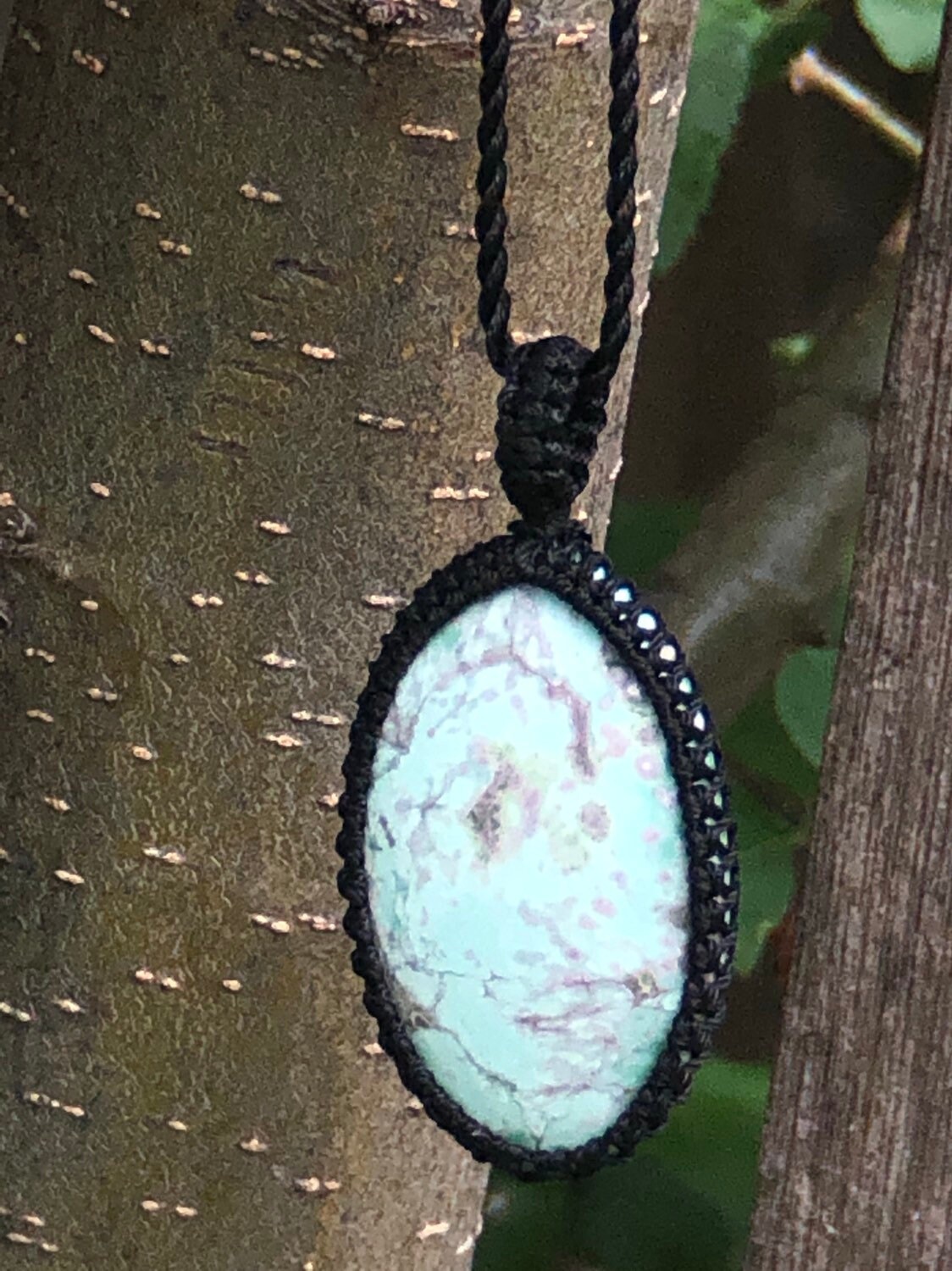 Variscite pendant necklace for women variscite jewelry | Etsy