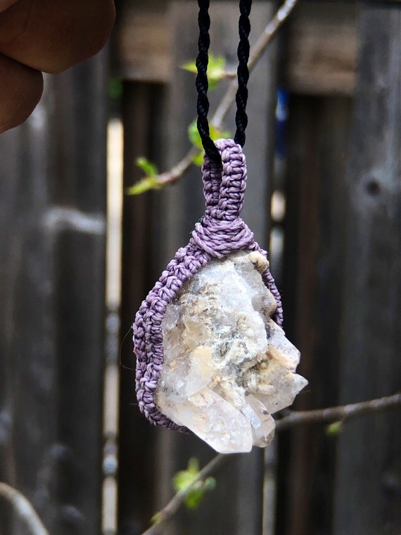 Necklace quartz store
