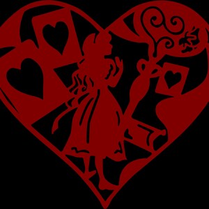 Alice Cards Svg,alice in Wonder Svg/cheshire Cat Svg Clipart/cards ...