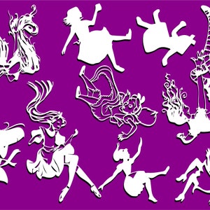 Falling Down the Rabbit Hole Svg,alice in Wonder Svg,alice Falling Down ...