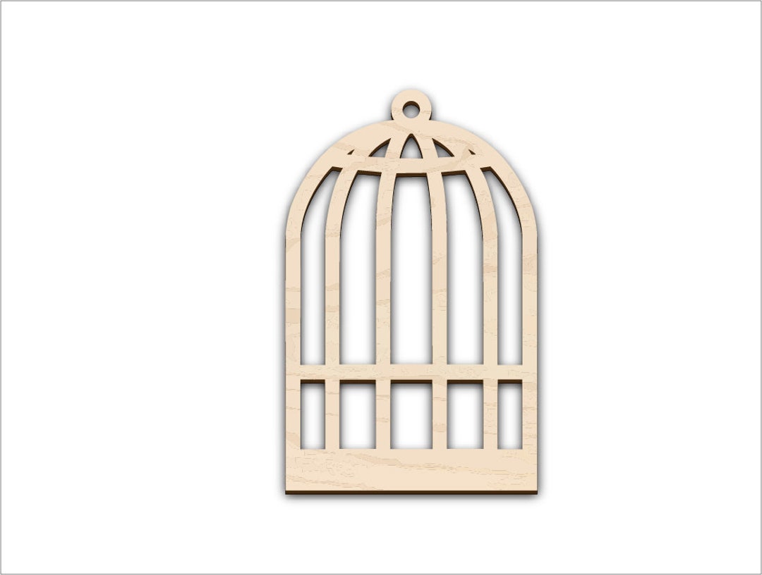 Wooden Bird Cage, Bird Cage, Bird Cage Plywood Cut,wood Cutout,plywood ...