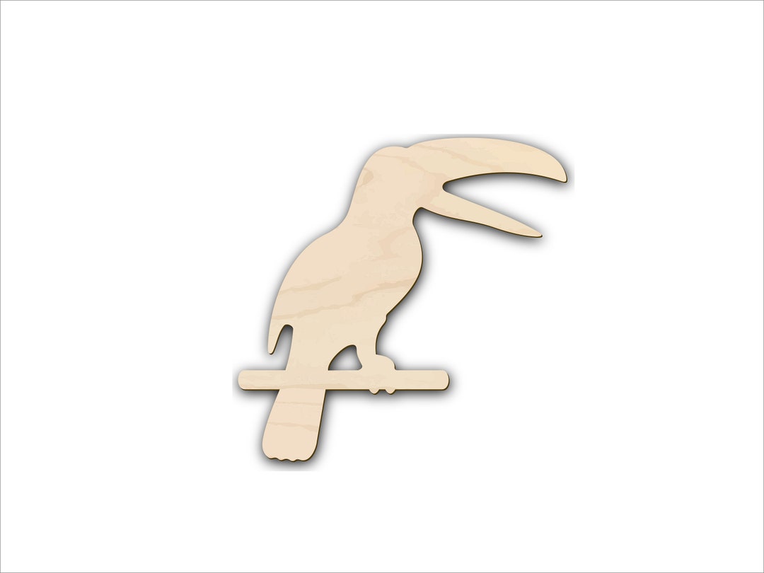 Wooden Toucan, Toucan Shape, Toucan Plywood Cut,wood Cutout,plywood ...