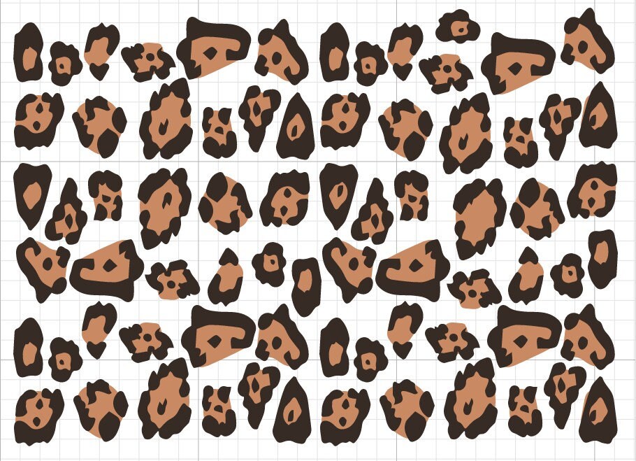 Leopard svg Pattern Cheetah print svg vector Cricut cricut | Etsy