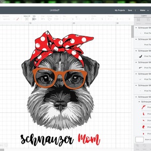 Schnauzer Svg,schnauzer Mom Svg Shirt, Gift Schnauzer, Gifts for Women ...