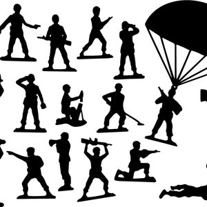 Army Men SVG: Toy Story Clipart, Cricut Cut File (digital) - Etsy UK