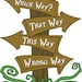 Whimsical Arrow Sign SVG | Fantasy Tea Party Wall Decor Clipart for DIY ...