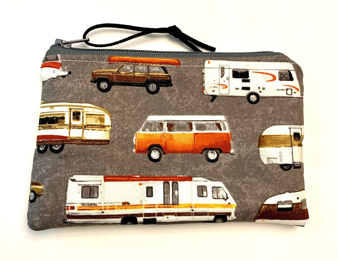 Card Case Transporter Bus Zipper Pouch Gift Card Case, - Etsy