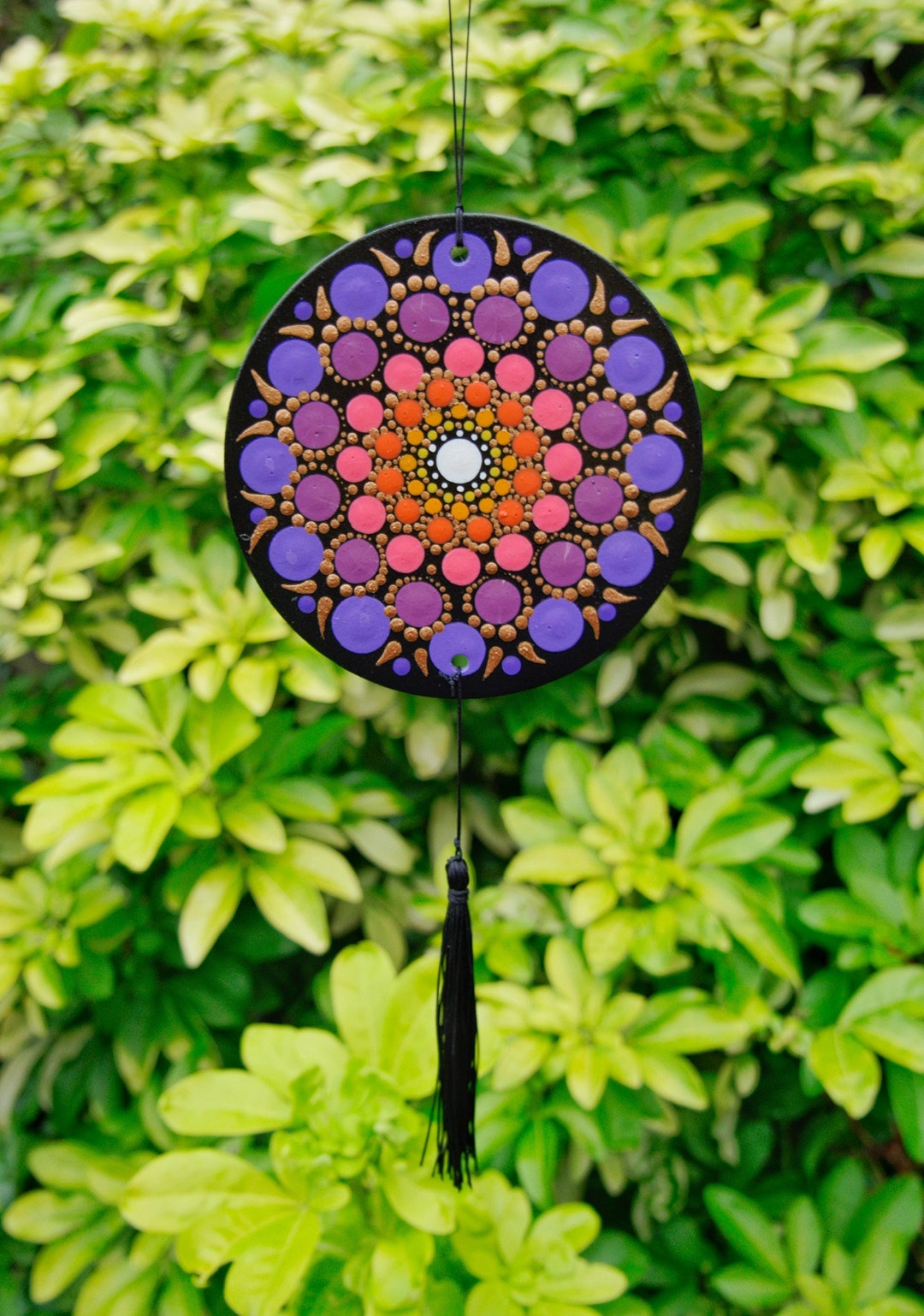 Mandala Wall Hanging Decoration // Mandala Circle // Double Sided ...