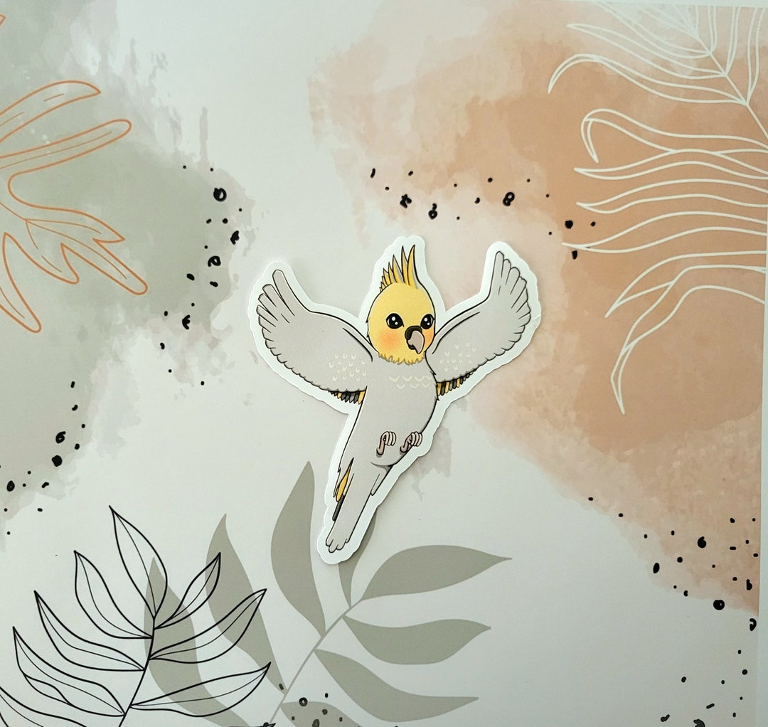 Cockatiel Sticker - Etsy
