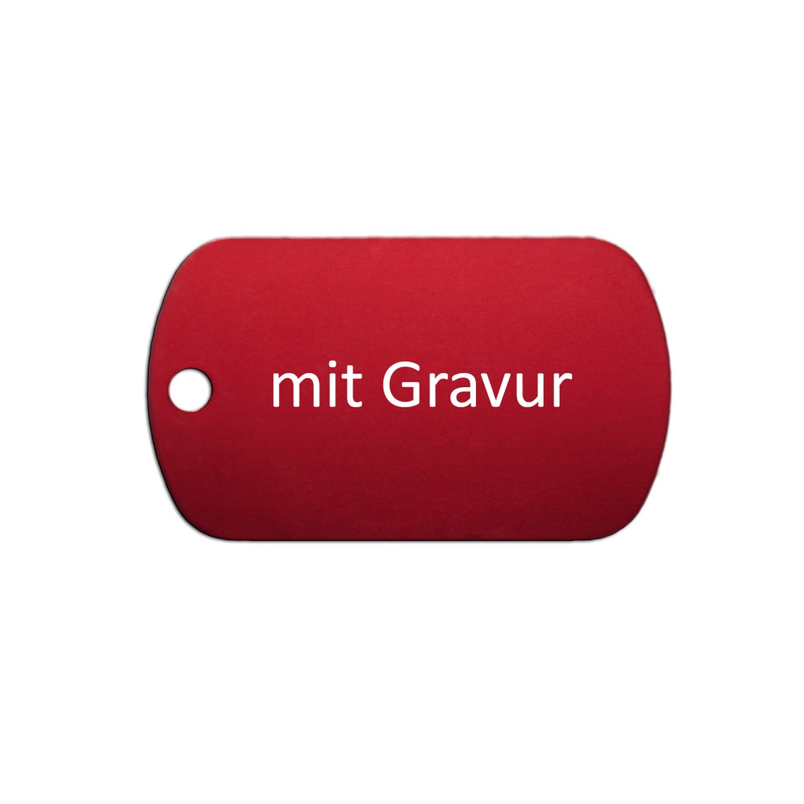 Red Army Tag identification mark with ball chain and with | Etsy