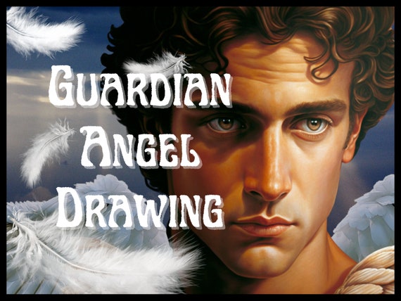 Guardian Angel Drawings In Pencil Easy