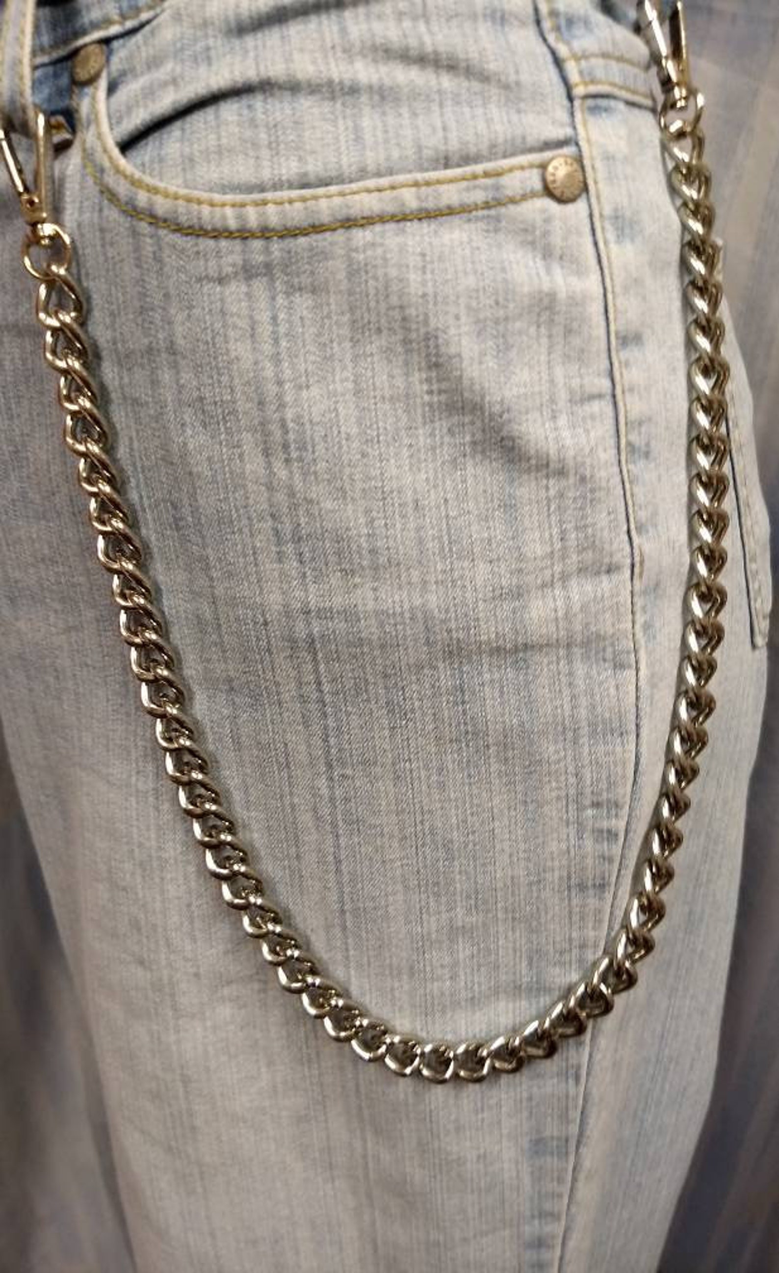 Pant Chain Silver Mens Wallet Chain for Trouser Gifts for - Etsy