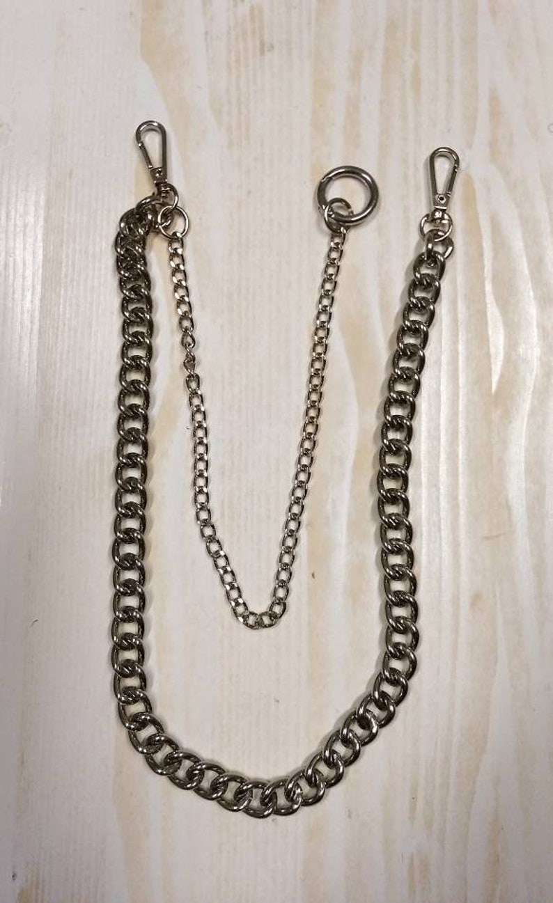 Grunge Chain Double Punk Chain Eboy Chain E Boy Jewelry - Etsy