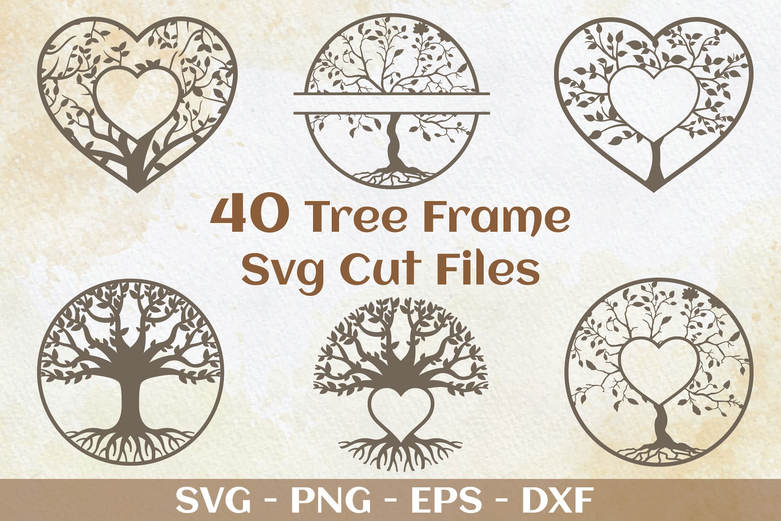 Family Tree Svg Bundle, Tree of Life Svg, Family Tree Branch, Cut Files ...
