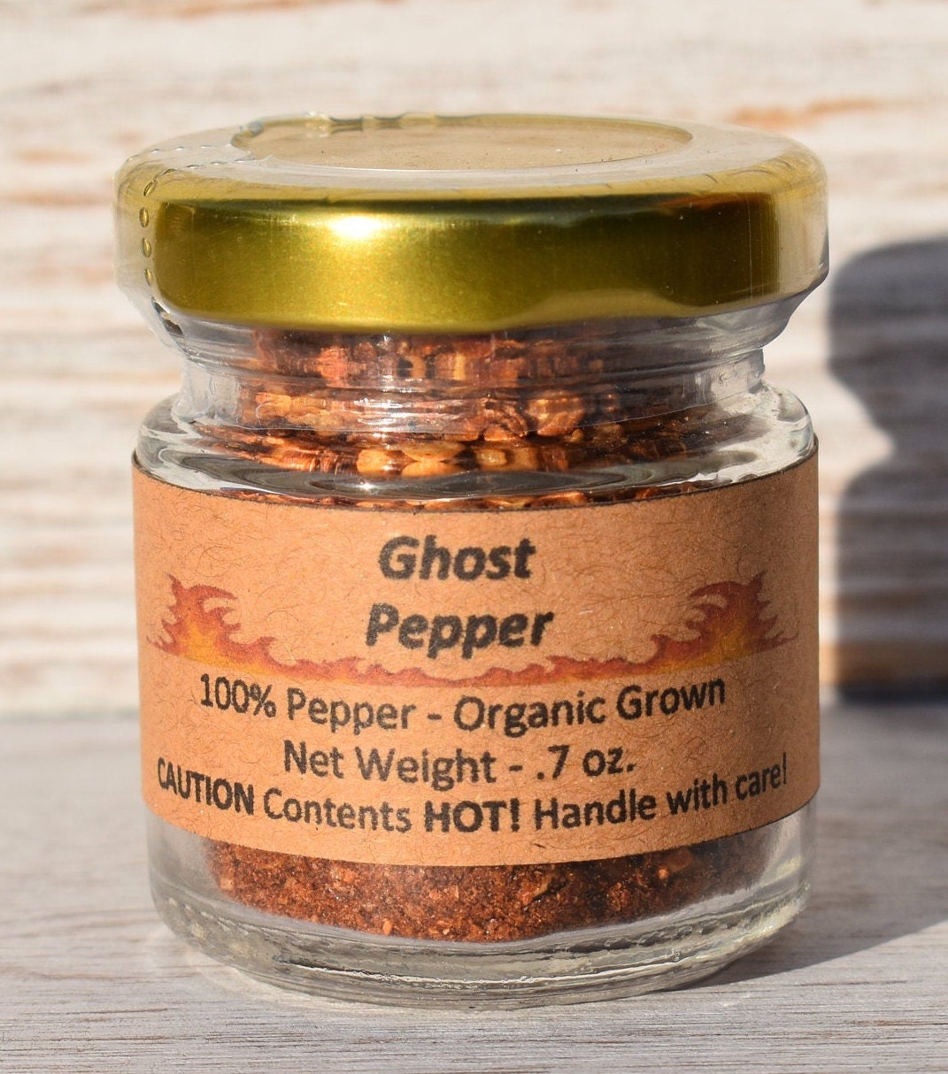 Ground Organic Ghost Pepper | Etsy