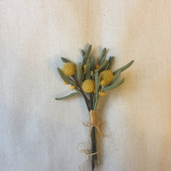 Wattle Brooch - Etsy Australia