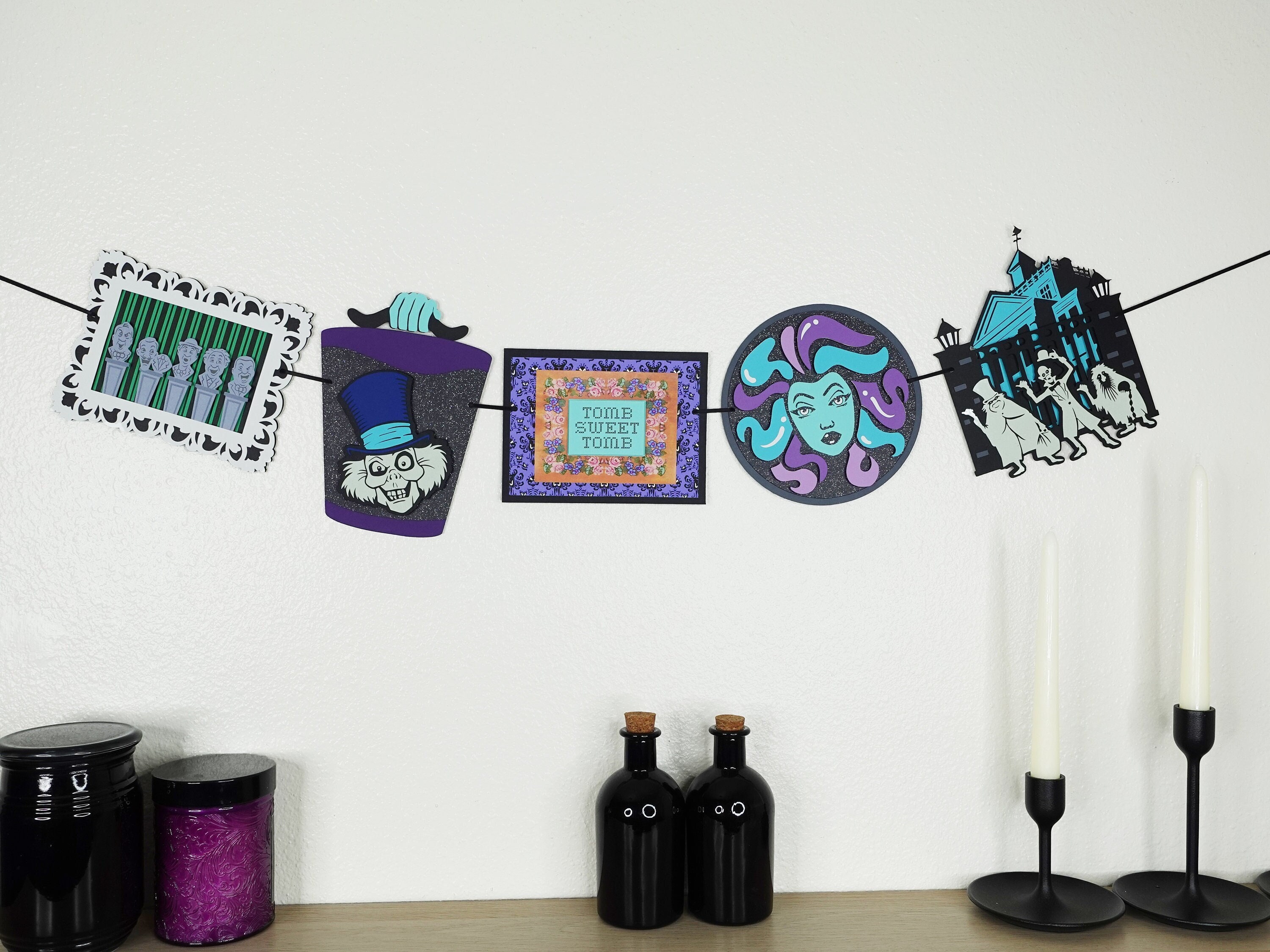 Haunted Mansion Banner Tomb Sweet Tomb Halloween Decor | Etsy