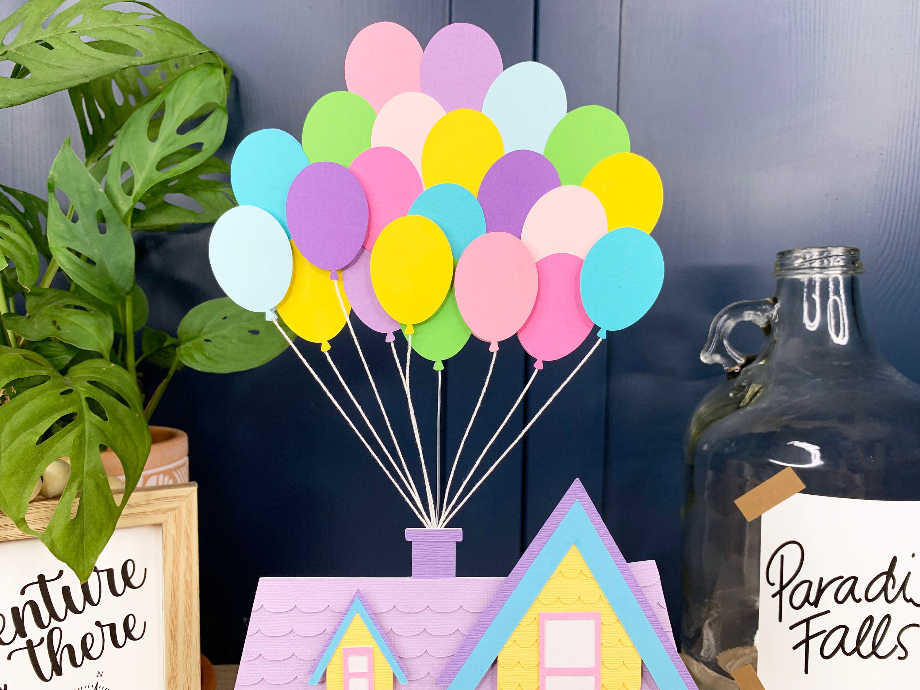 Disney's UP House With Balloons Cake Topper / Centerpiece - Etsy Canada