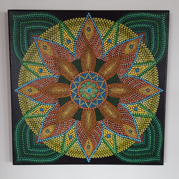 Mandala Wall Hanging - Etsy