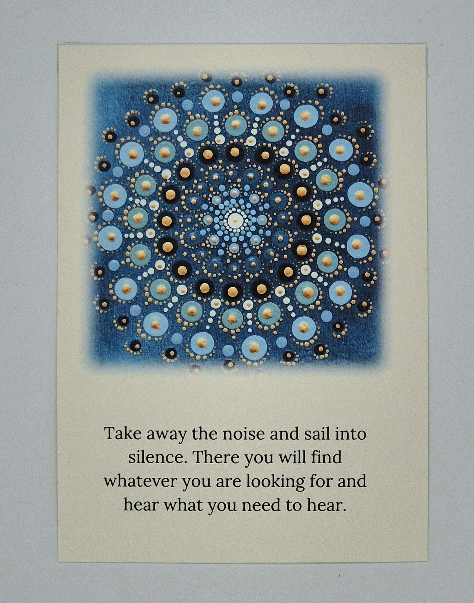 Mandala Postcards, Inspirational Quotes, Positive Affirmations ...